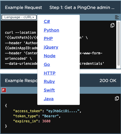 Task 2: Create a test environment | PingOne Platform APIs